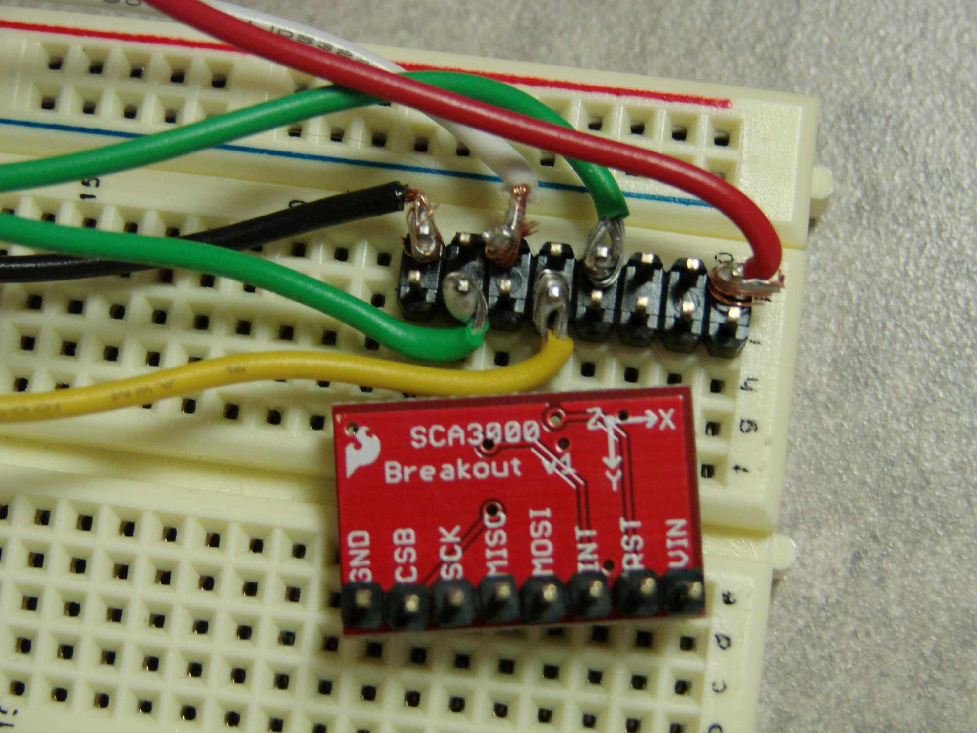 SCA3000 3-Axis Accelerometer-SPI (App Note)