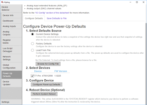Configuring a PWM Output