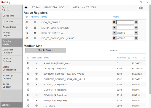 Configuring a PWM Output