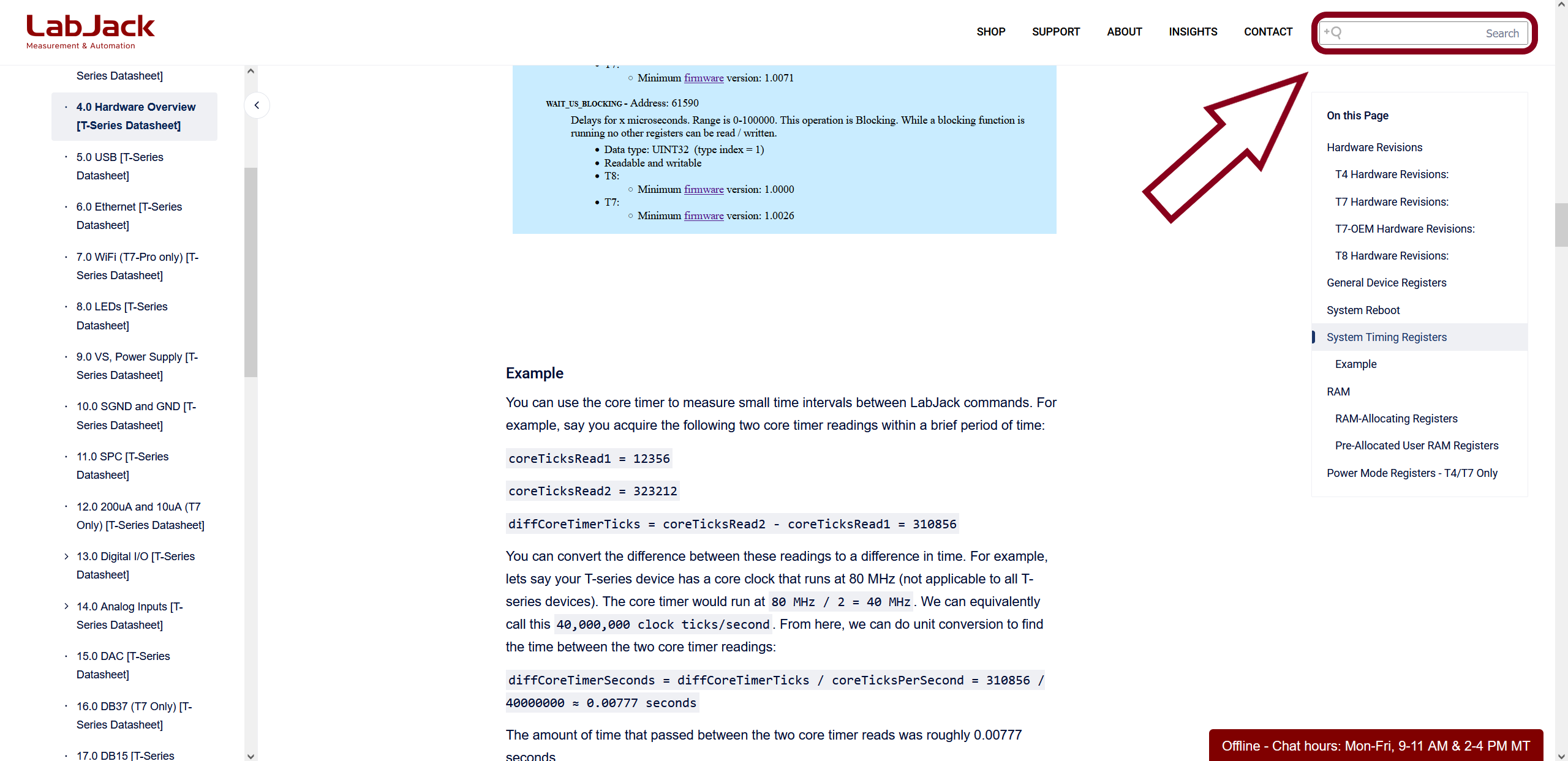 Support and Documentation