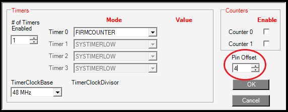 Configuring and Reading Timers [U3/U6/UE9]