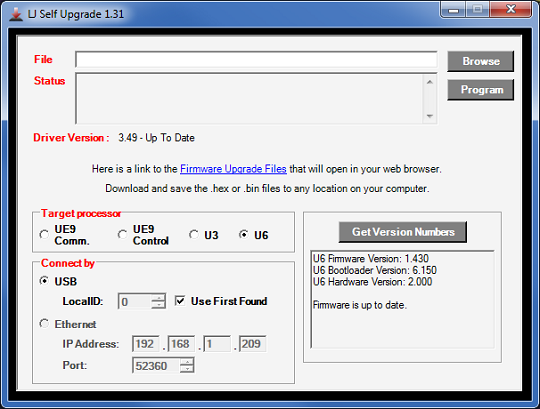 LJSelfUpgrade - Windows Only